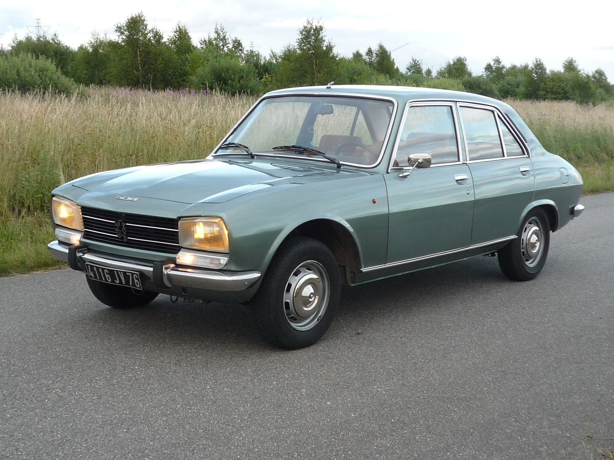 Peugeot 504 GL, 1/2, 1978, – Retrogarage